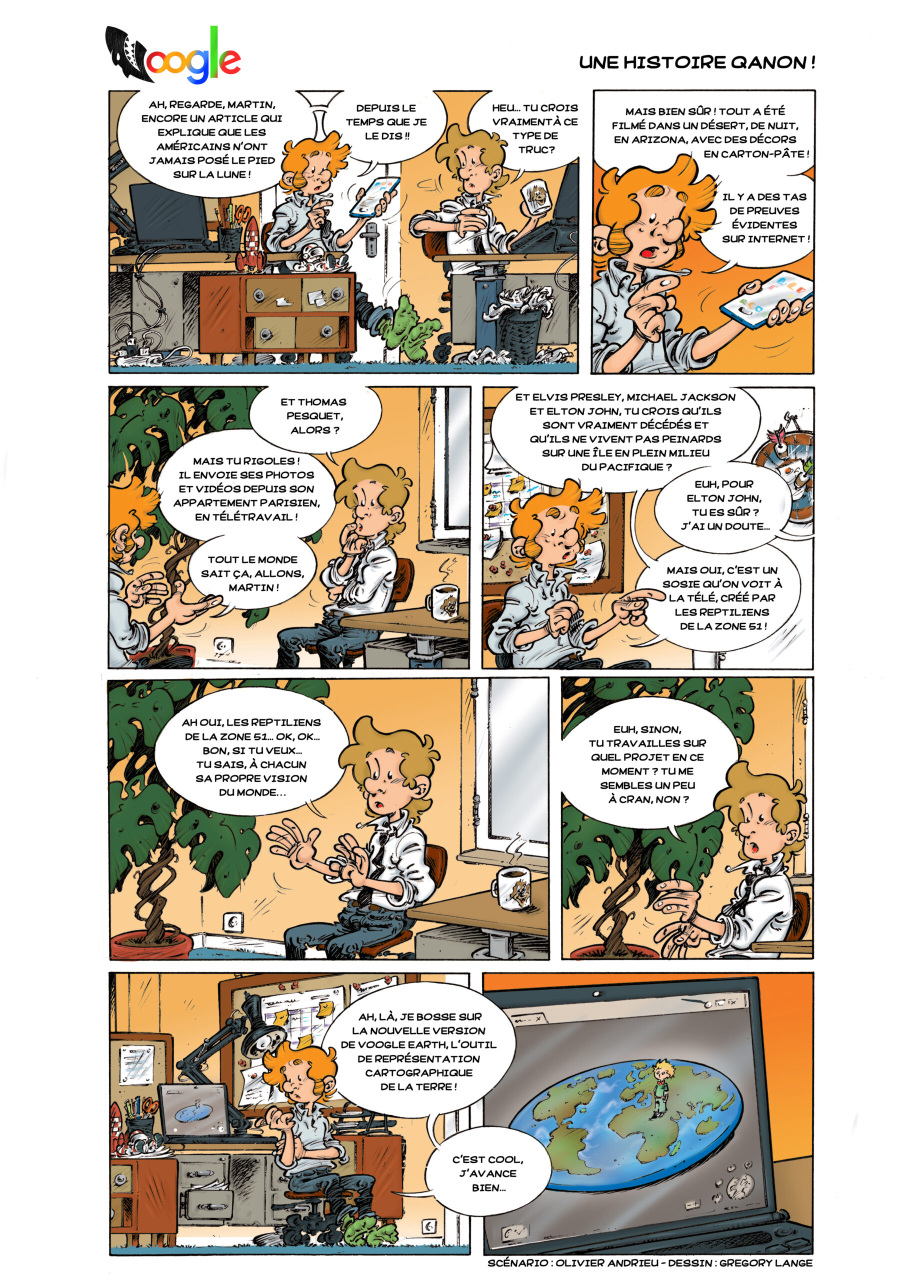 Les différentes étapes de l'élaboration d'une planche de BD - Olivier ...